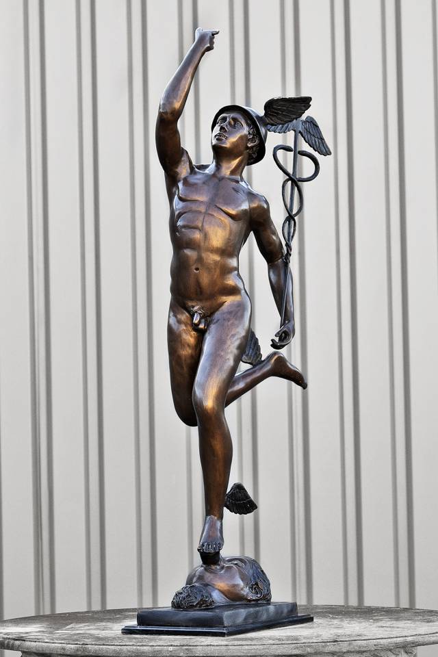 Bronzen beeld - Mercurius | Loosveldt